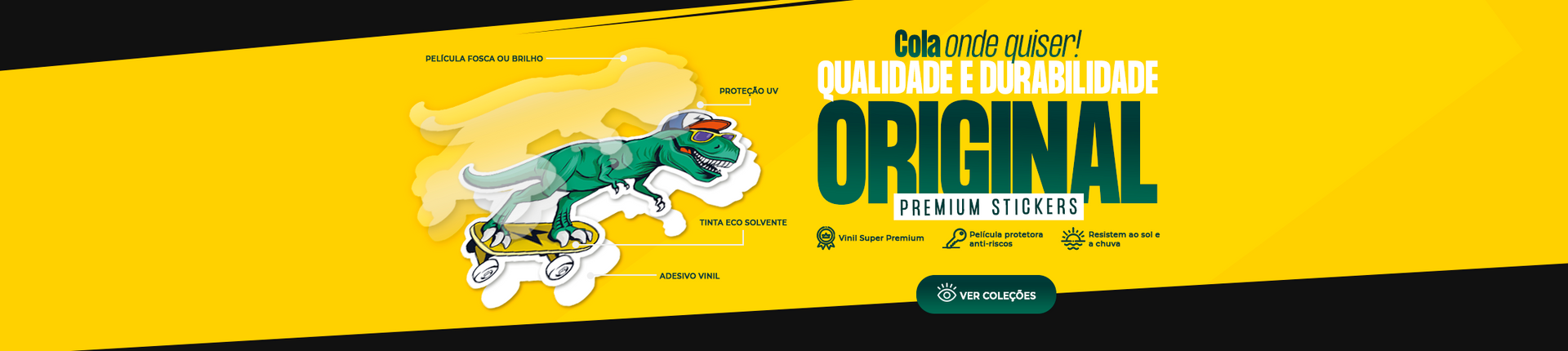 Original Sticker - Sticker de verdade tem que ser Original.