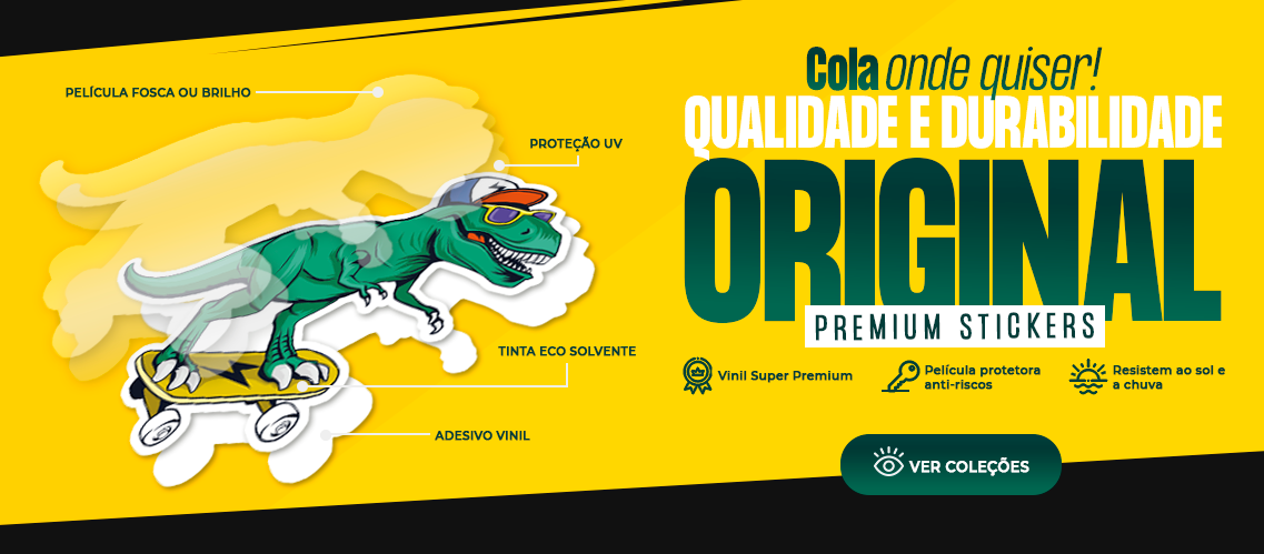 Original Sticker - Sticker de verdade tem que ser Original.