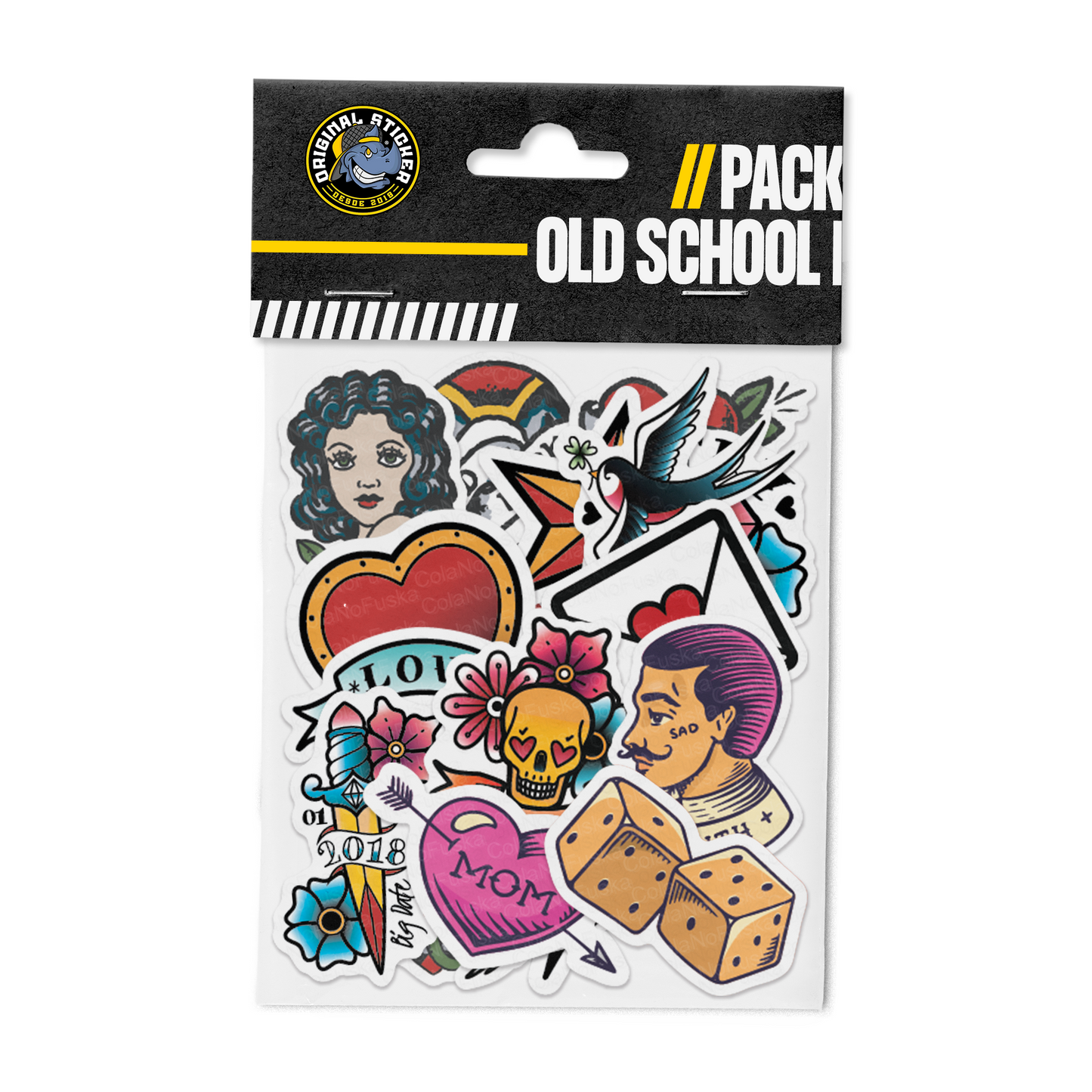 Pack Old School I – Original Sticker