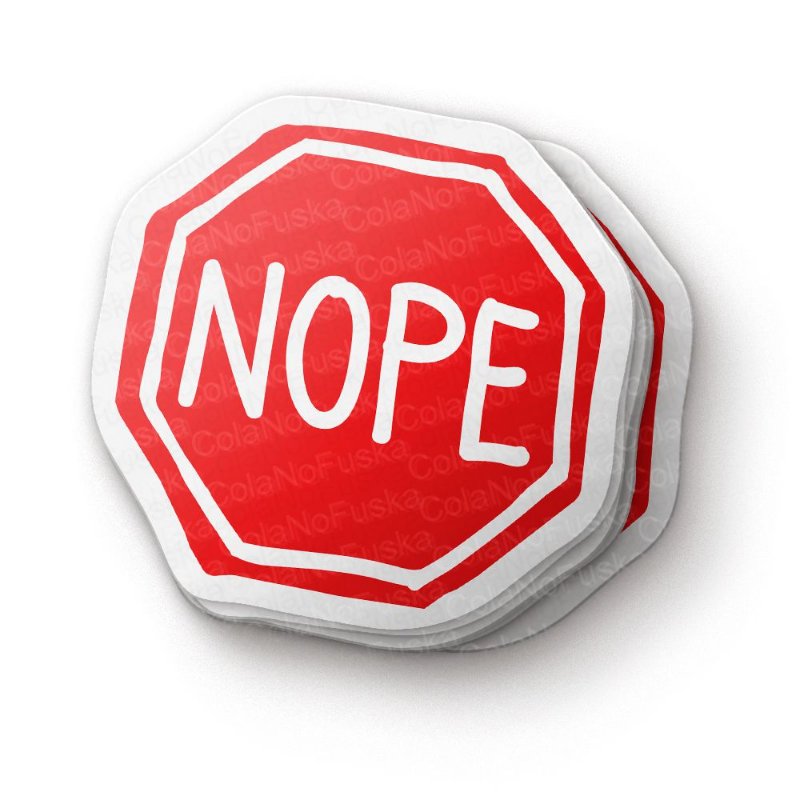 Nope – Original Sticker