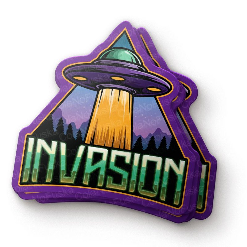 Invasion – Original Sticker