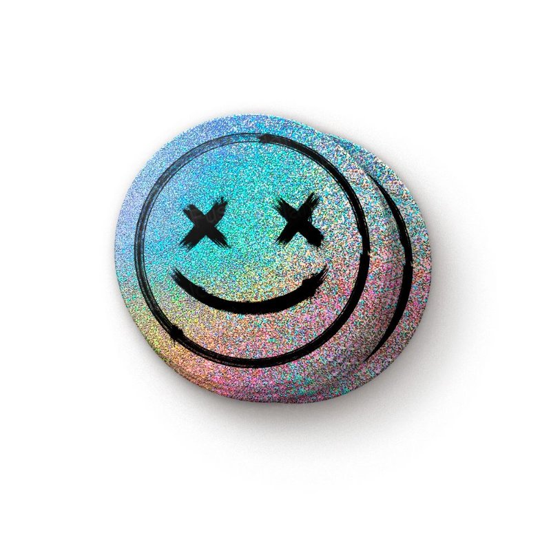 Holo Smile Flake Edition – Original Sticker
