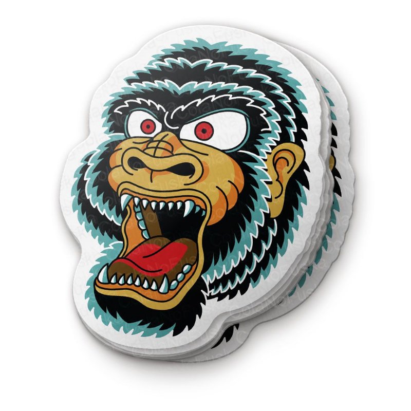 Traditional Gorilla – Original Sticker