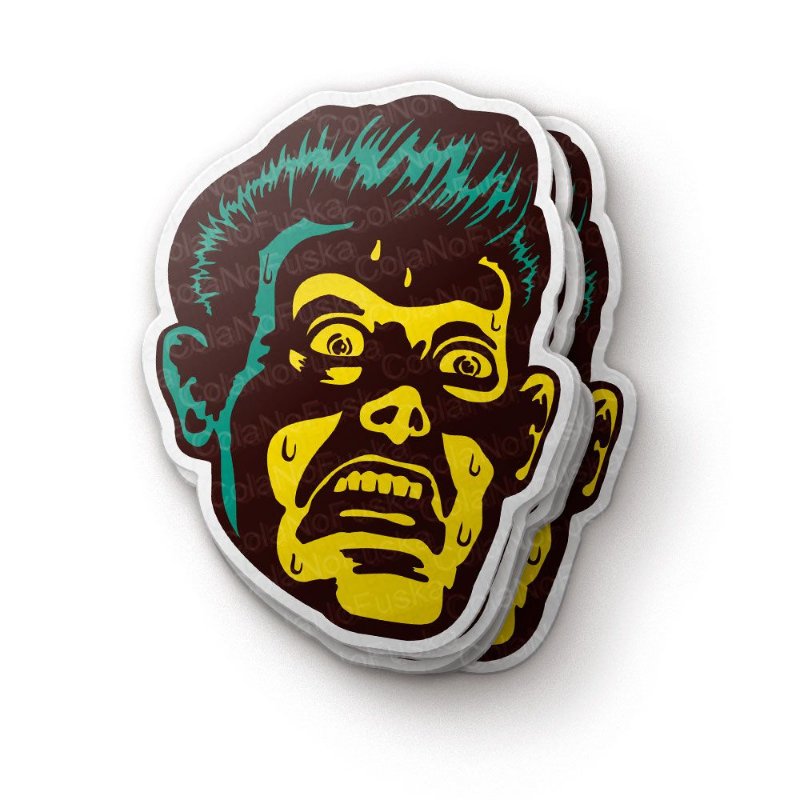 A Visão do Mal – Original Sticker